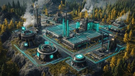 The Smart Grid Control Center Responsible For Monitoring And Optimizing Renewable Energy