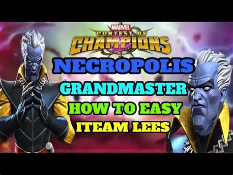 Mcoc Necropolis Grandmaster How To Easy YouTube