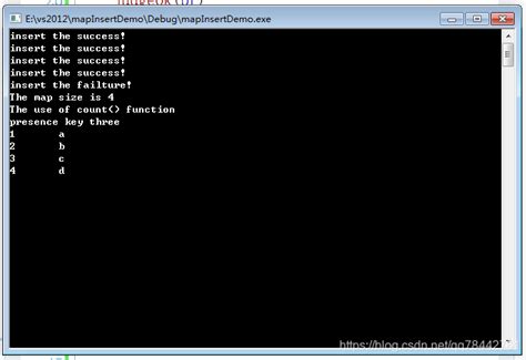 C STL学习笔记 map的属性大小以及是否存在 c map size CSDN博客