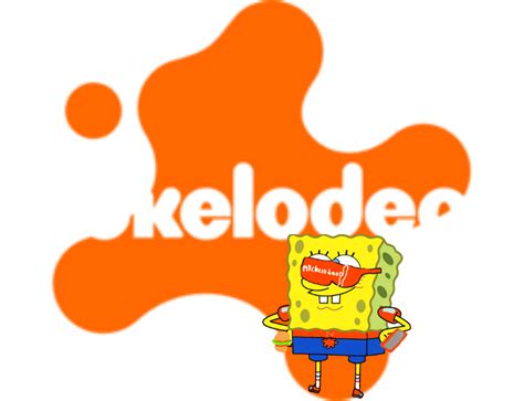 Sponge Bob Nickelodeon Orange Splat Rspongebob