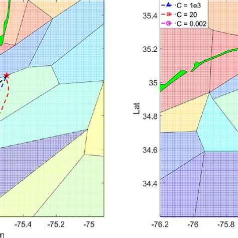 Left Time Optimal Path Planned By The Proposed Method Right