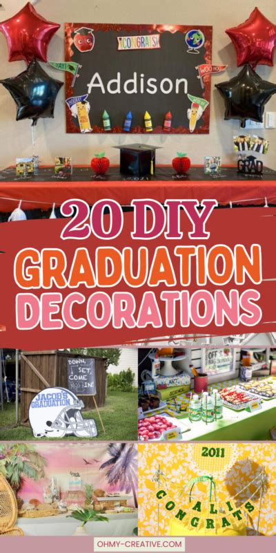 The Best Graduation Table Decorations Oh My Creative