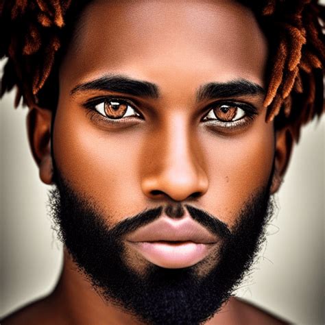 Black Man With Big Eyes