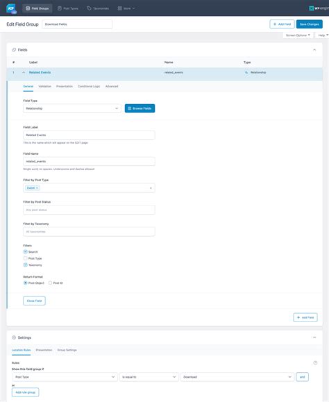 Acf Relationship Select Filter In Bricks Brickslabs