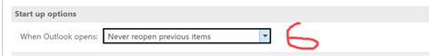 How To Turn Off Outlook Closed While You Had Items Open