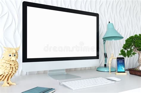 Display Mock Up In Interior Template Device For Mock Up Editorial Photography Image Of Blank