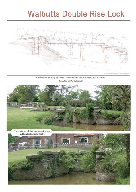 The Archaeology Of The Foss Navigation Strensall Double Lock Lock To