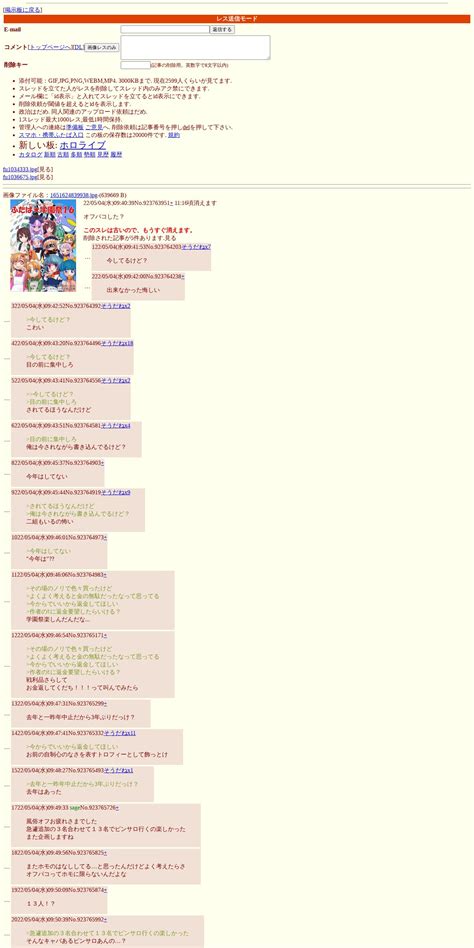 【魚拓】オフパコした？ 二次元裏＠ふたば