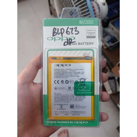 Jual BATRE BATERAI HP MODEL BLP673 OPPO A3S OPPO A5 OPPO A7 REALME 2 REALME C2 REALME