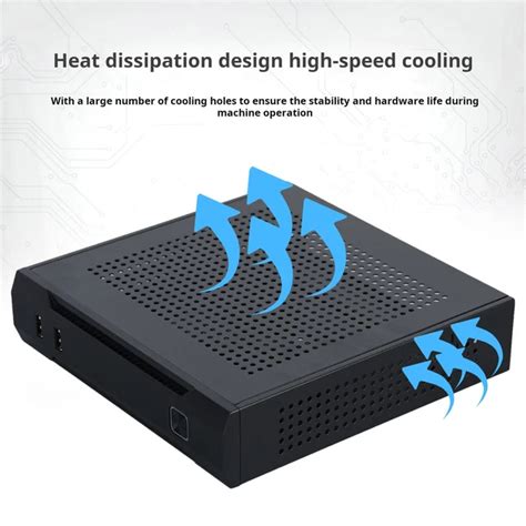 Portable Pc Chassis Lightweight Compact Case Mini Htpc Desktop With Thin Itx 4460 Picclick Au