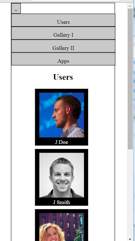 Html Need Content Below Menu To Be Pushed Down Only When Menu Is Expanded CSS Stack Overflow