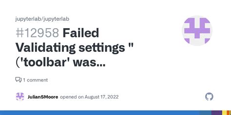Failed Validating Settings Toolbar Was Unexpected Without
