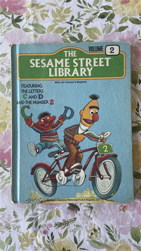 Vintage Sesame Street Books Etsy
