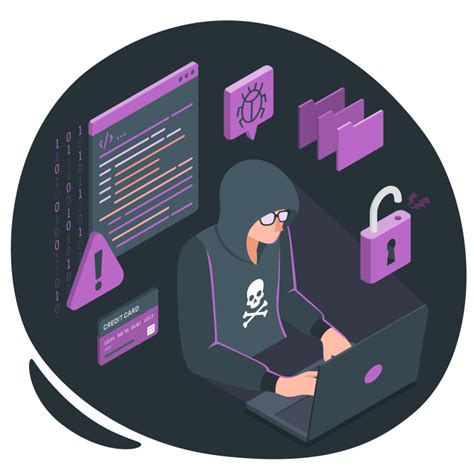 Cyber Security Hacker Vector Hd Png Images Cyber Security Illustration