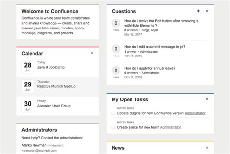 Lively Theme Lightweight Intranet For Confluence Version History