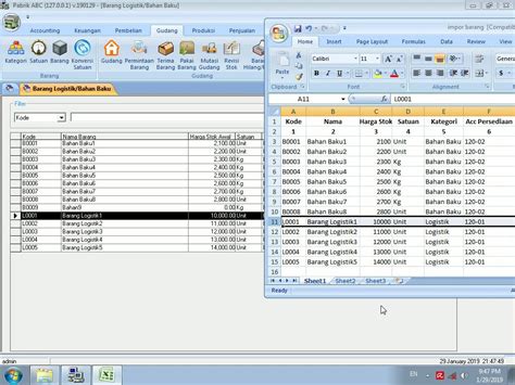 aplikasi stok barang excel cmslokasin