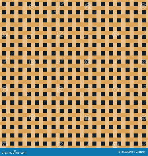 Seamless Vector Weave Pattern Background Stock Illustration Illustration Of Loopable