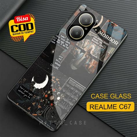 Jual G Softcase Glass Kaca Kilau For Realme C Terbaru Casing Hp Shopee Indonesia