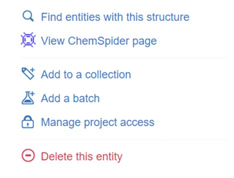 How Do I Delete A Batch Or A Molecule CDD Support