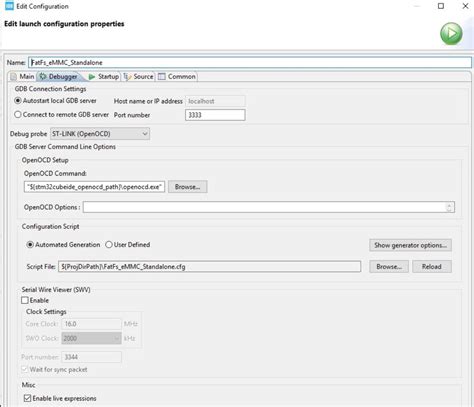 Solved Issues With Running Fatfsemmcstandalone Stm32c Stmicroelectronics Community