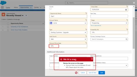 Important Validation Rules In Salesforce Salesforce Geek