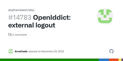 OpenIddict External Logout Issue Abpframework Abp GitHub