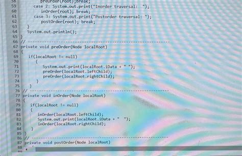 Solved Programming Assignment Binary Search Tree Chegg