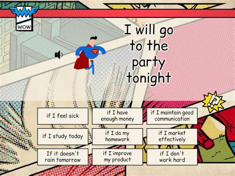 1 FIRST CONDITIONAL Find The Match