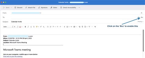 2 Methods To Bcc In Outlook Calendar Invite Step By Step Guide