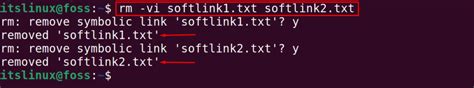 how to remove delete symbolic links in linux its linux foss