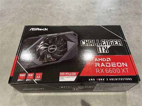 Asrock Radeon Rx 6600 Xt Challenger Itx メルカリ