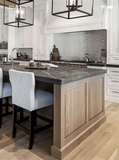 Modern Kitchen Island With Seating Soapstone Kitchen Island Designs