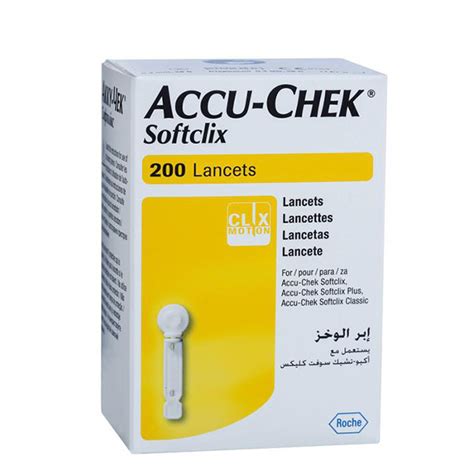 Accu Chek Softclix Lancet 200 Lancets Sifsaf
