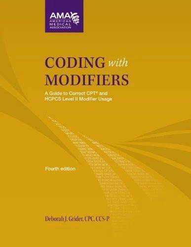 Coding With Modifiers A Guide To Correct Cpt And Hcpcs Level Ii Modifier Us 12435