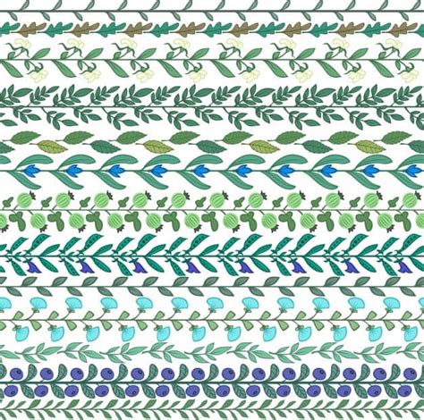 우아한 꽃 화환 패턴 Eps Uidownload