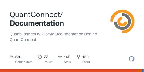 github quantconnect documentation quantconnect wiki style