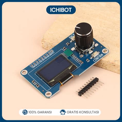 096 Inch Oled Display With Encoder Ec11 Rotary Encoder Iic