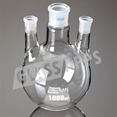 Flasks Round Bottom 3 Neck Parallel Din And Usp Glassapps