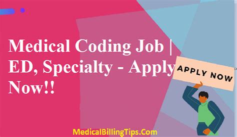 Medical Coding Job Ed Specialty Apply Now Medical Coding Jobs