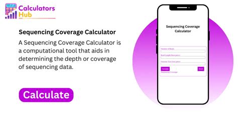Sequencing Coverage Calculator Online