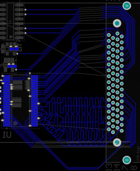 Pcb Design PCB Matching Length Relevant In That Case Electrical Engineering Stack Exchange
