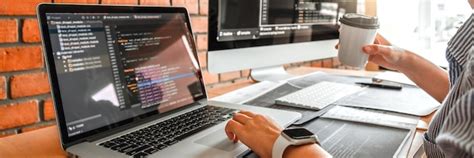 Premium Photo Developing Programmer Reading Computer Codes