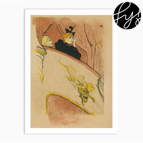 La Loge Au Mascaron Doré 1 Henri De Toulouse Lautrec Art Print Henri