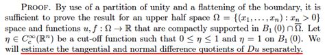 Two Estimates In The Proof Of The Boundary Regularity Of The Elliptic Equations Mathematics