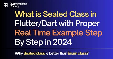 what is sealed class in flutter with example 2025