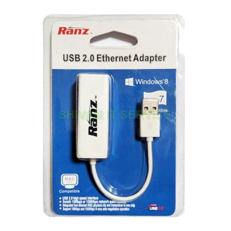 Buy Ranz White Usb To Lan Adapter At Best Price In Siliguri India Kolkata Darjeeling