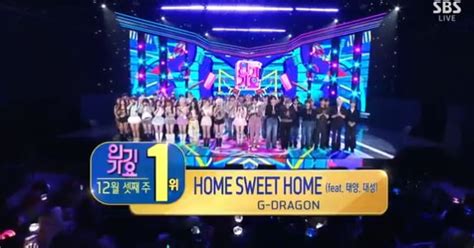 빅뱅 파워 지드래곤 태양·대성 함께한 완전체곡으로 인기가요 1위[종합]