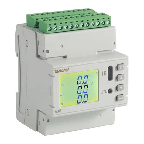 Multi Circuits Multi Function Smart Kwh Energy Meter Adw210 Acrel
