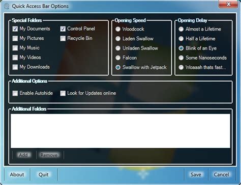 quick access bar descargar