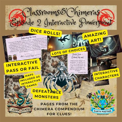 Classrooms And Chimeras Episodes 13 Powerpoint Bundle Dnd Inspired